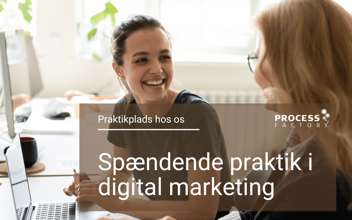 Praktik i digital marketing hos Process Factory - Udfordre dig selv